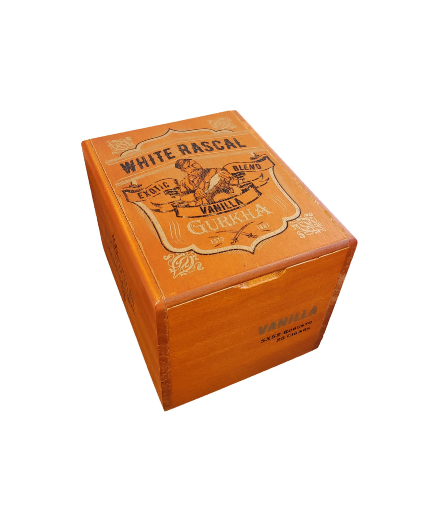 Gurkha - White Rascal - Vanilla Flavor - 5 x 52 Robusto – The Leaf ...